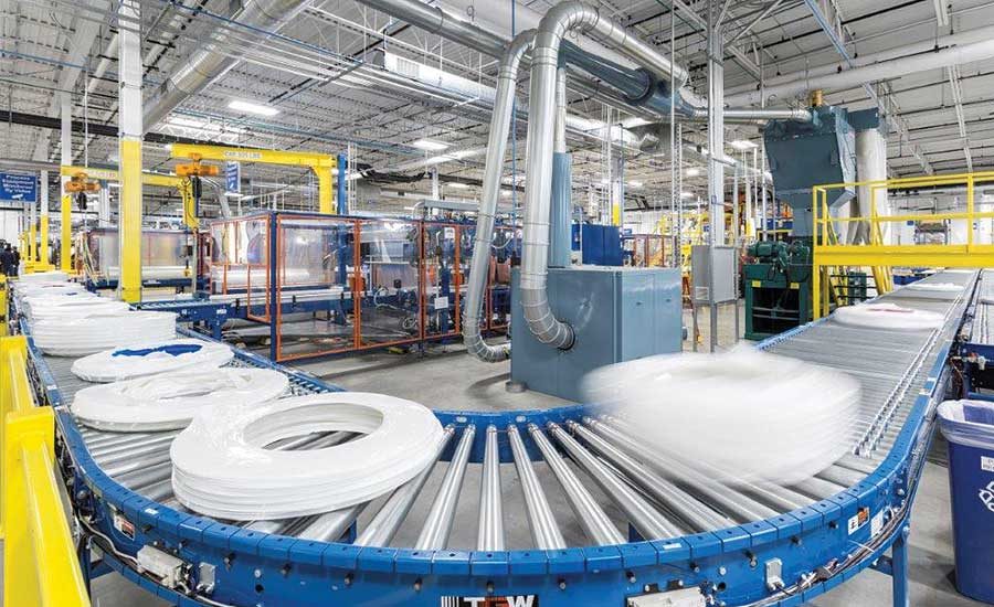 Plumbing manufacturers proudly display products made in America ...