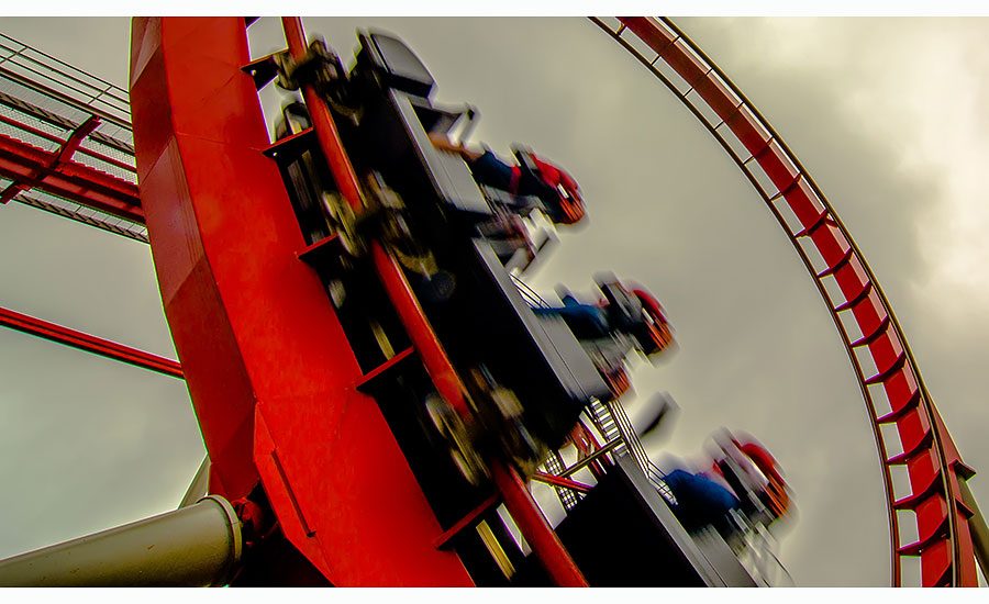 Riding the plumbing roller coaster: Direction changes in a system give ...