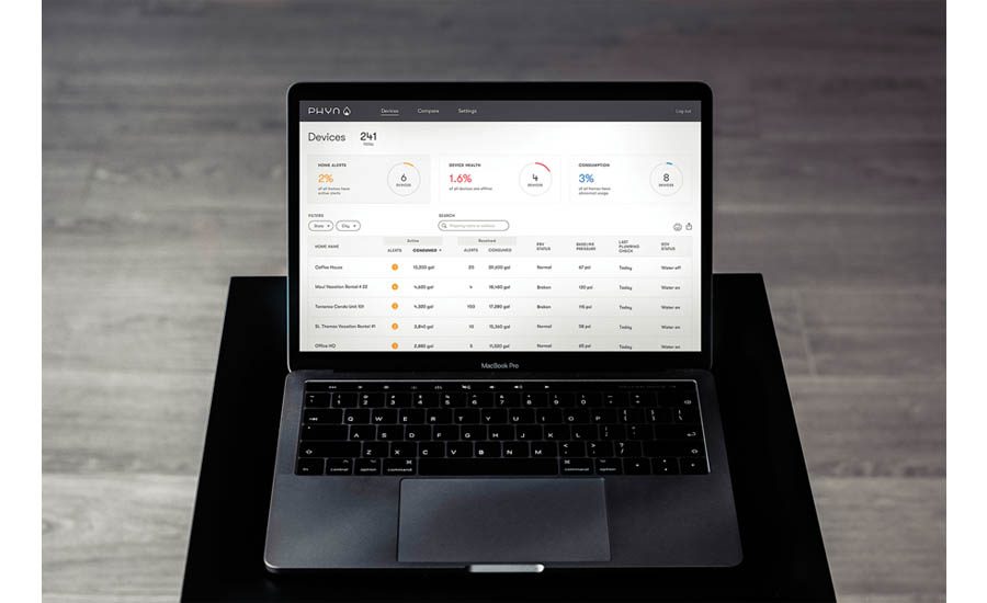 Phyn and Uponor announce B2B dashboard for its water monitoring system ...