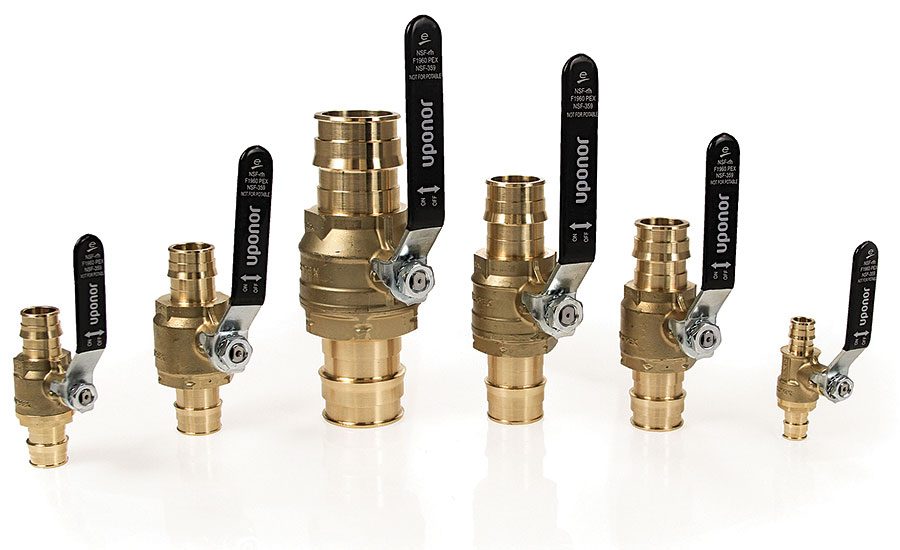 Uponor ball valves | 2020-08-04 | Plumbing & Mechanical