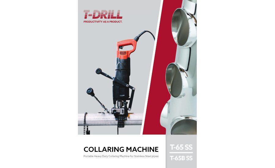 T-DRILL form tee joints | 2020-07-07 | Plumbing & Mechanical