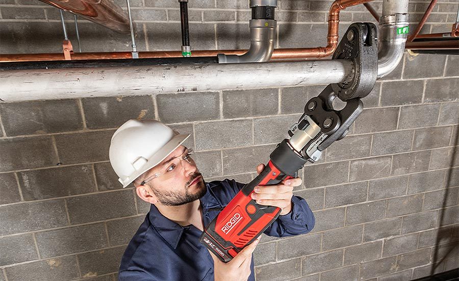 RIDGID press tool | Plumbing & Mechanical