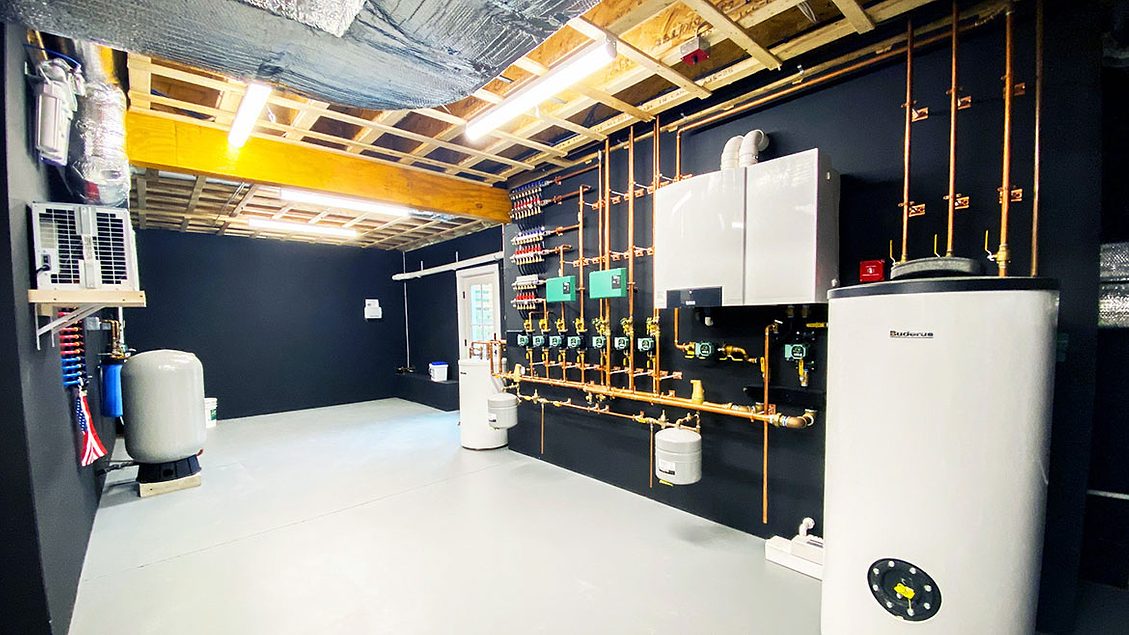 Hydronic retrofit brings utility and style together | Plumbing & Mechanical