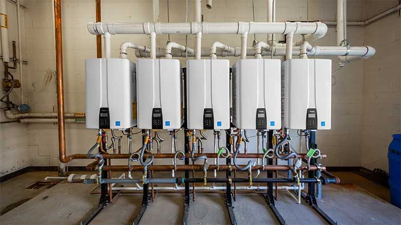 Tankless water heaters provide on-demand hot water, energy savings for ...
