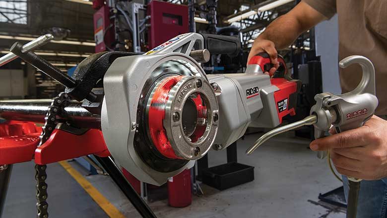 RIDGID cordless threader | Plumbing & Mechanical