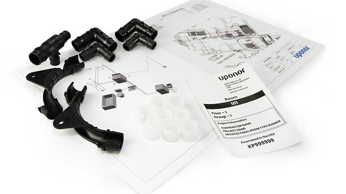 Uponor announces kitting services | Plumbing & Mechanical