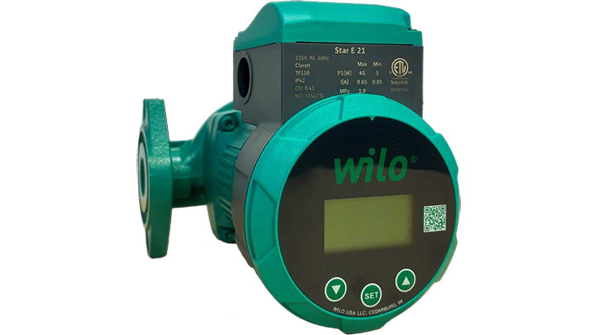 Wilo launches high-efficiency wet-rotor circulator pump | Plumbing ...