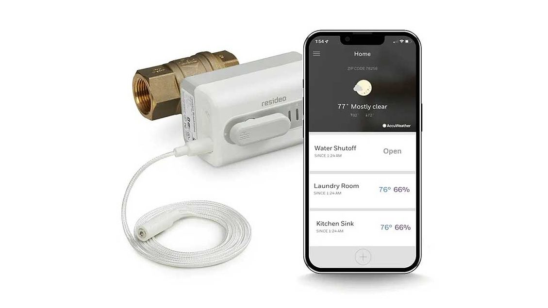 Resideo announces Wi-Fi water leak shutoff valve | Plumbing & Mechanical