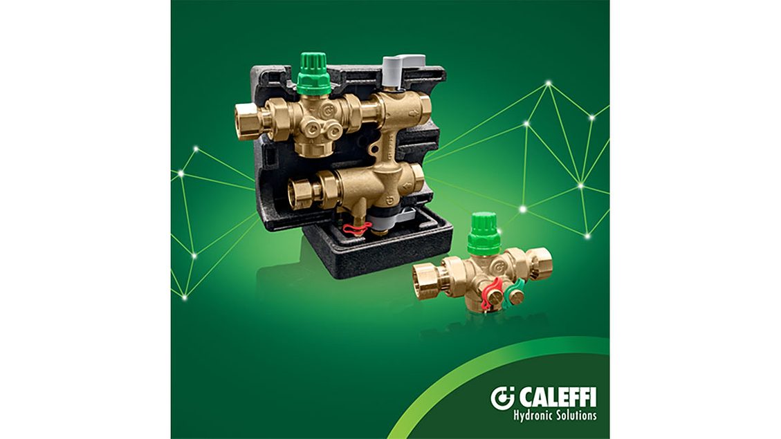 Caleffi North America introduces 145 Series FLOWMATIC pressure ...