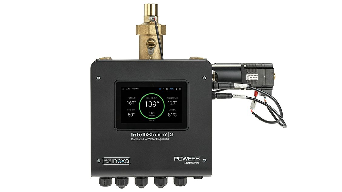 Watts announces IntelliStation 2 digital mixing valve | Plumbing ...