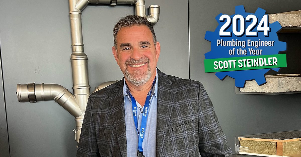 PM Engineer names Scott Steindler 2024 Plumbing Engineer of the Year | Plumbing & Mechanical