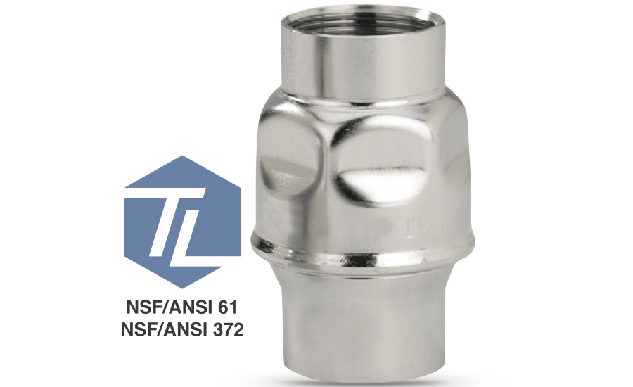Bonomi S250 Series stainless steel in-line check valves earn NSF 61/372 ...