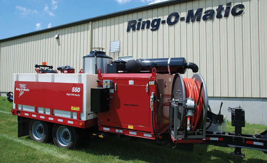 Ring-O-Matic sewer jet/vacuum | 2016-02-17 | Plumbing and Mechanical ...