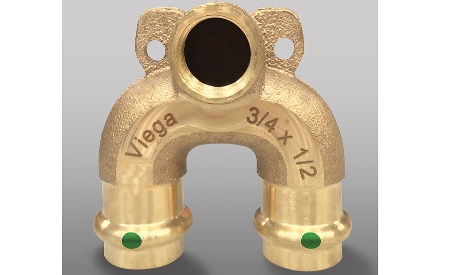 Viega double-drop elbow fitting | 2016-03-31 | Plumbing and Mechanical ...