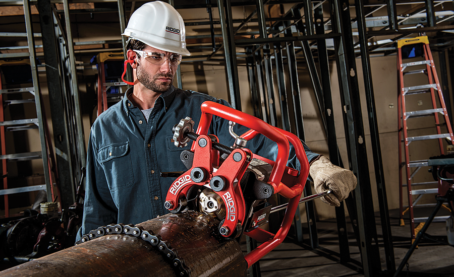 RIDGID portable pipe beveller | 2016-05-25 | Plumbing and Mechanical ...