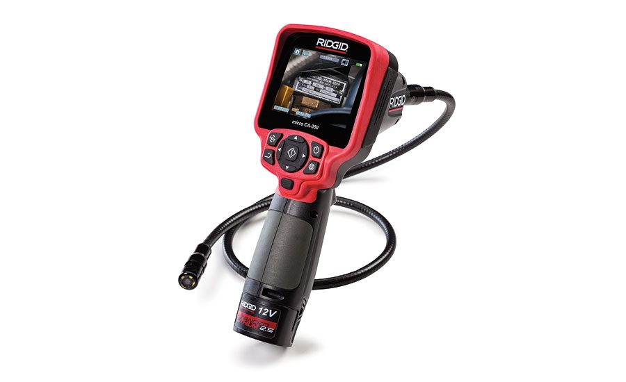 RIDGID handheld inspection cameras | 2017-08-17 | Plumbing and ...