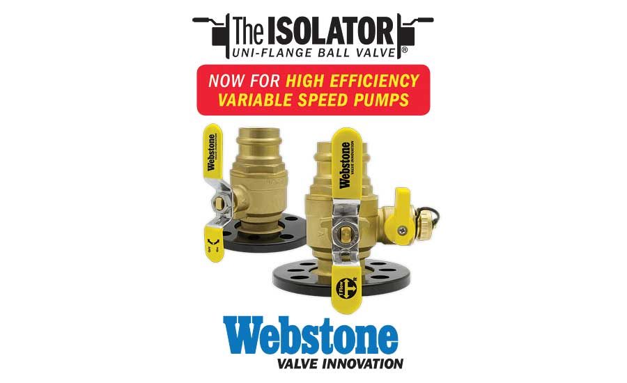 Webstone Isolator with Round Flange | 2017-01-12 | Plumbing and ...