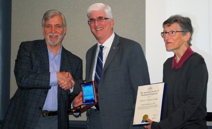 PM's Julius Ballanco receives Higgins Medal from ASME | 2018-02-07 ...