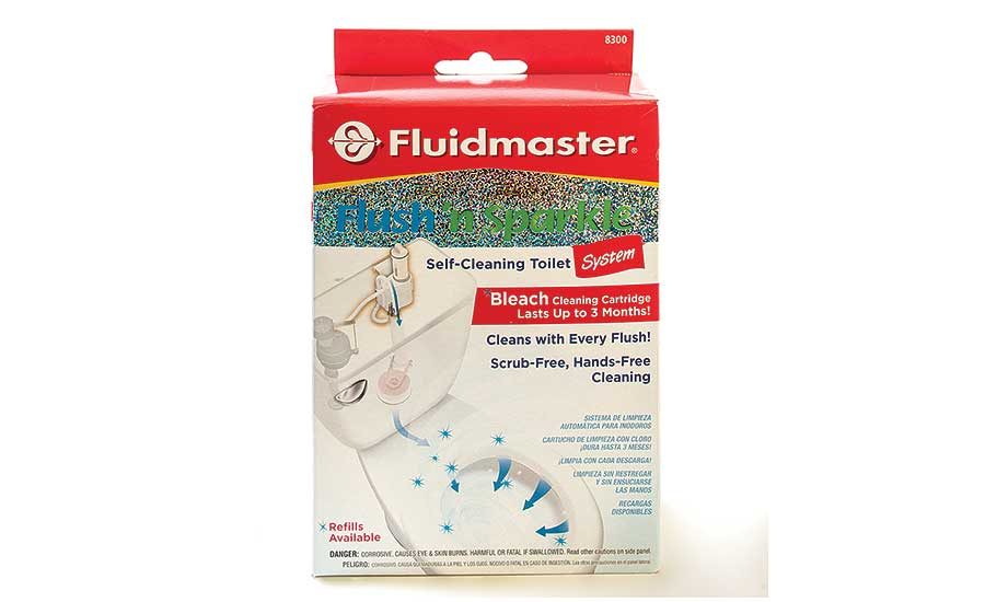 Fluidmaster’s Flush ‘n Sparkle self-cleaning toilet system | 2018-09-20 ...