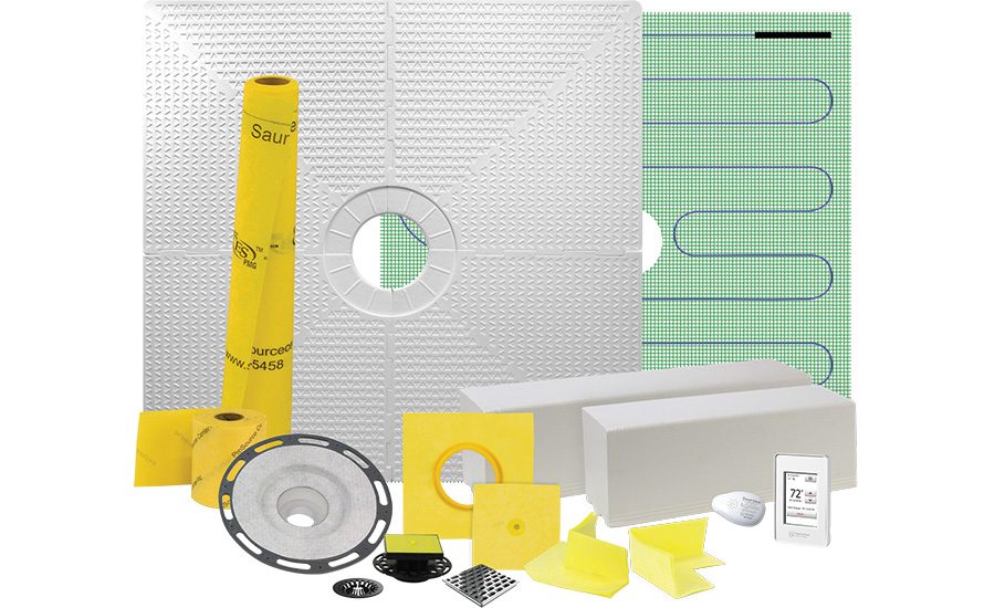 Shower waterproofing and heating kits from Warmly Yours | 2019-06-14 ...