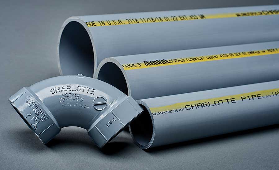 Charlotte Pipe chemical waste drain system | 2019-10-11 | Plumbing ...
