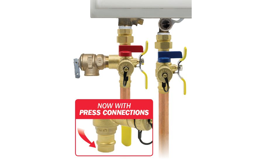 Webstone tankless water heater service valves | 2016-01-12 | Plumbing ...