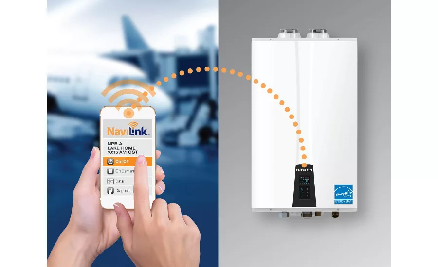 Navien Wi-Fi remote control for tankless water heaters | 2016-03-30 ...